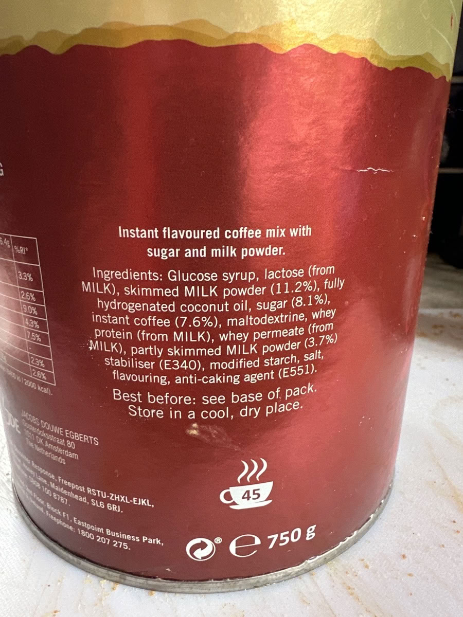Free: Large tub of instant coffee (Sanderstead) - Croydon Freegle