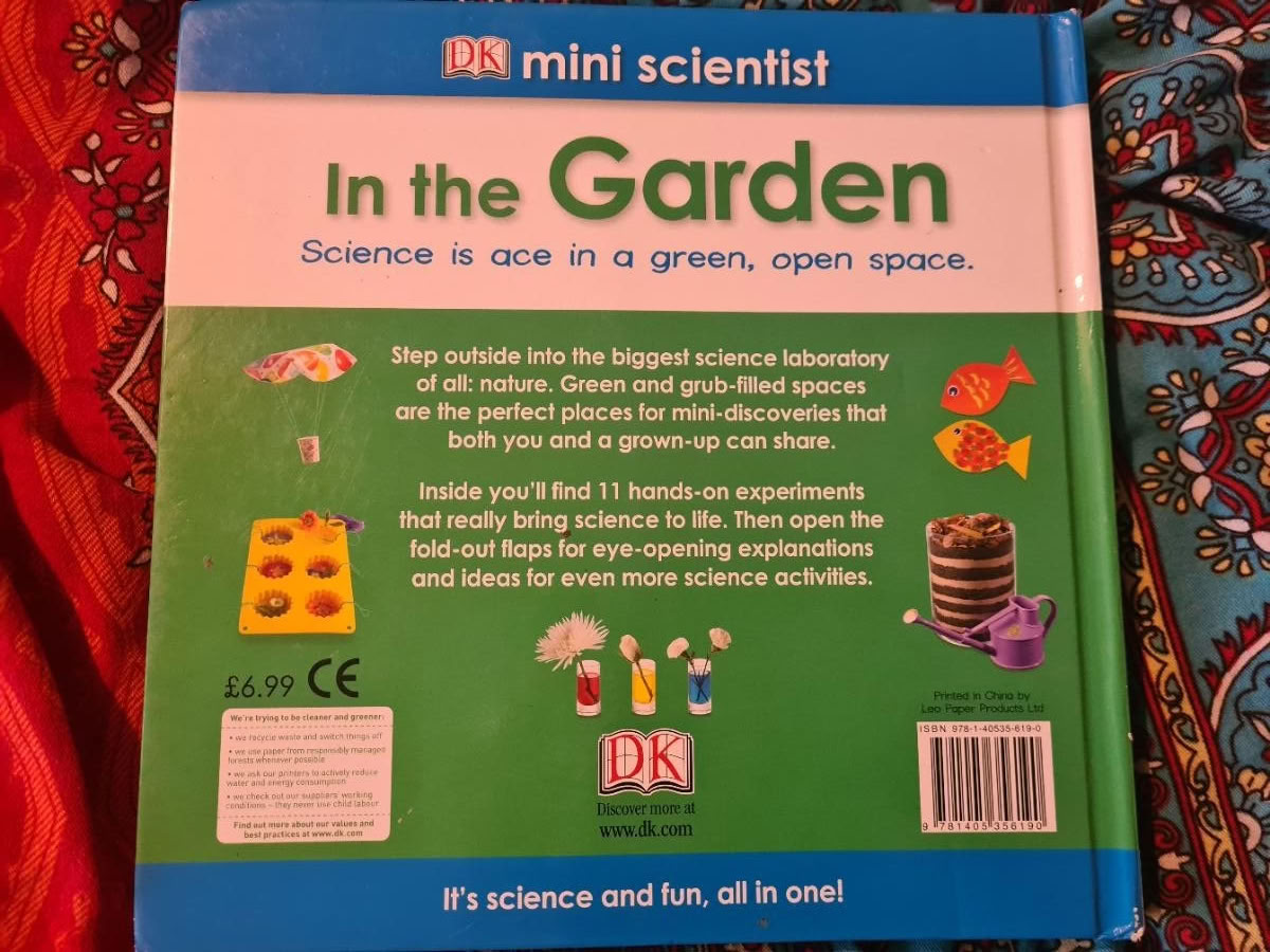 Free: Mini Scientist Kids Gardening Book (Mongewell, Wallingford)