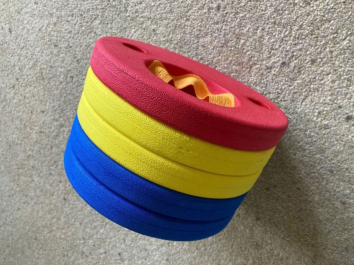 Free: Foam swimming arm floats x5 (Hg2)