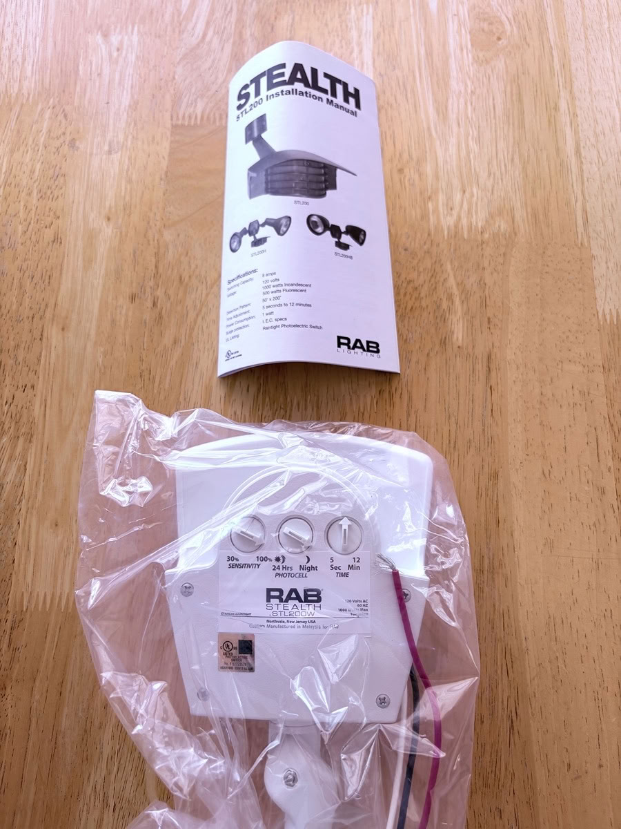 Free: Stealth sensor light (Downtown Sunnyvale)