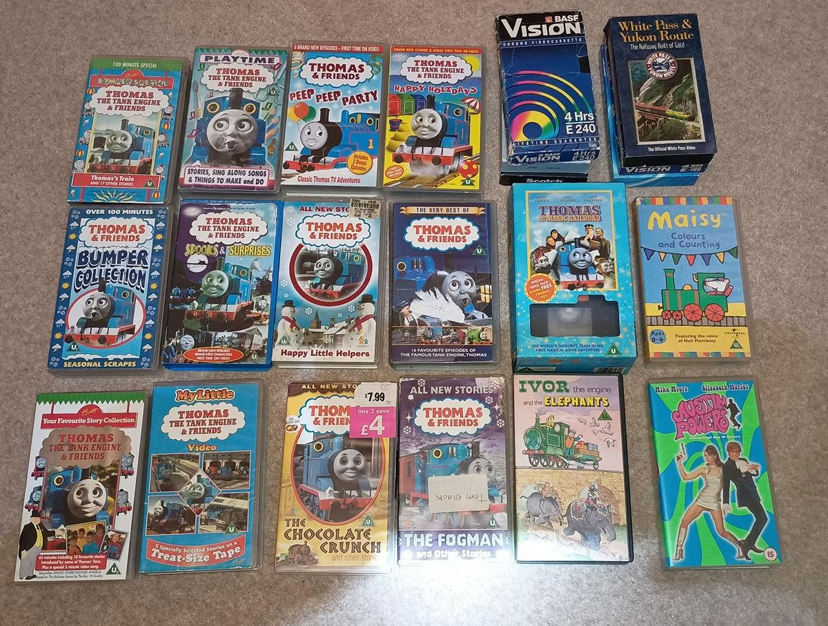Free: Thomas the Tank Engine VHS tapes (Twickenham TW1) - Richmond Upon ...