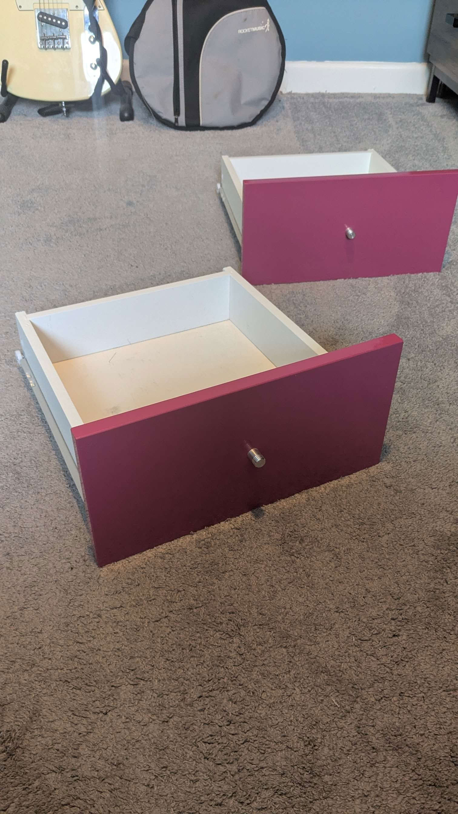 Free: Ikea Kallax Drawers No Runners (Horndean PO8) - Havant Freegle