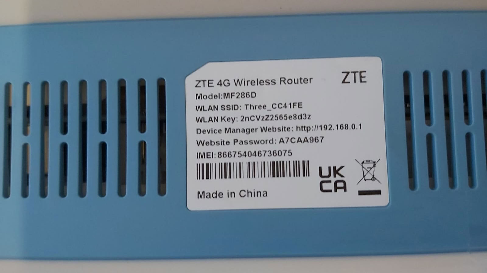 Free: 3G ZTE 4G Wireless router (Dallow LU1)