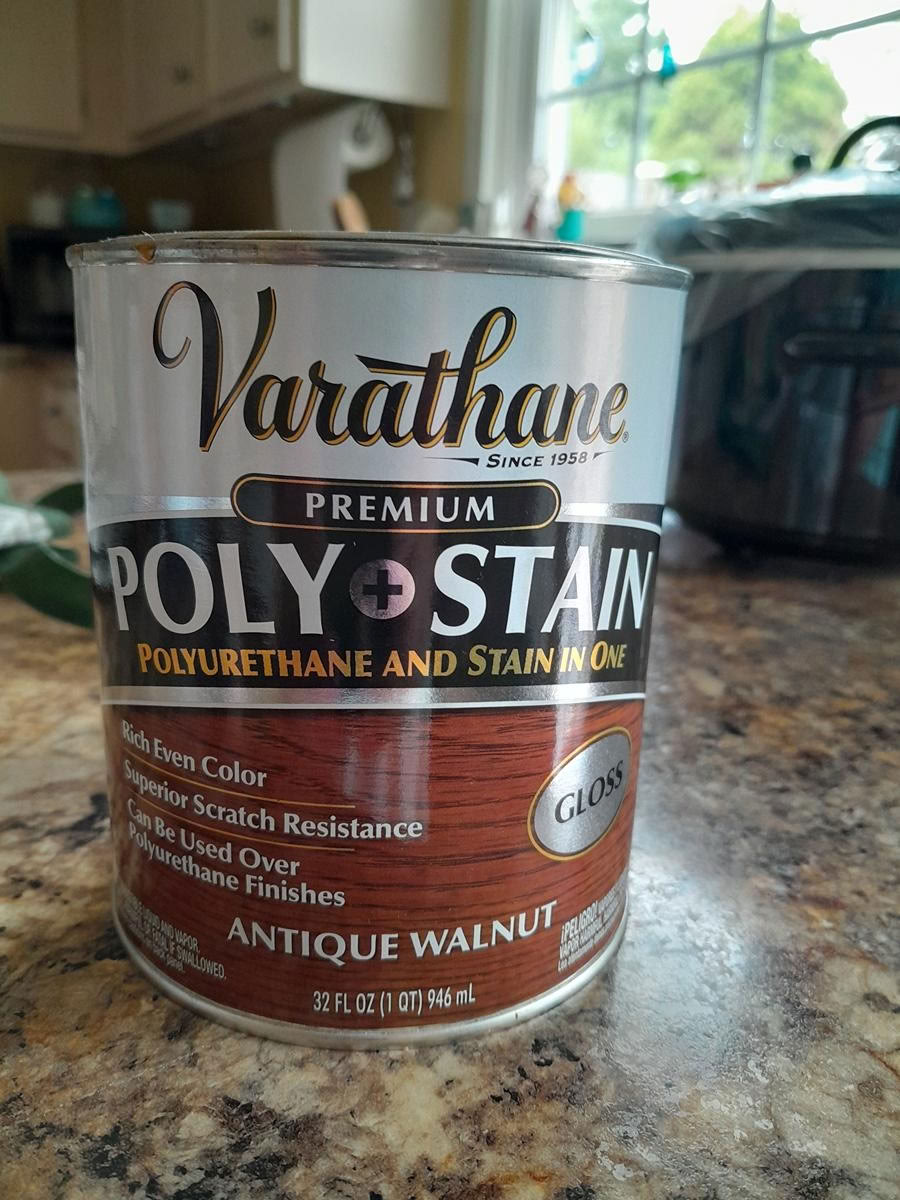 Free: Varathane poly-stain (Amber meadows 21702)