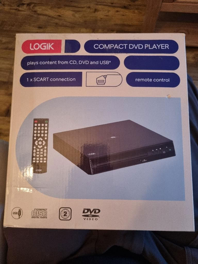 Free: Logik Compact DVD Player (Sunniside NE16) - Gateshead Freegle