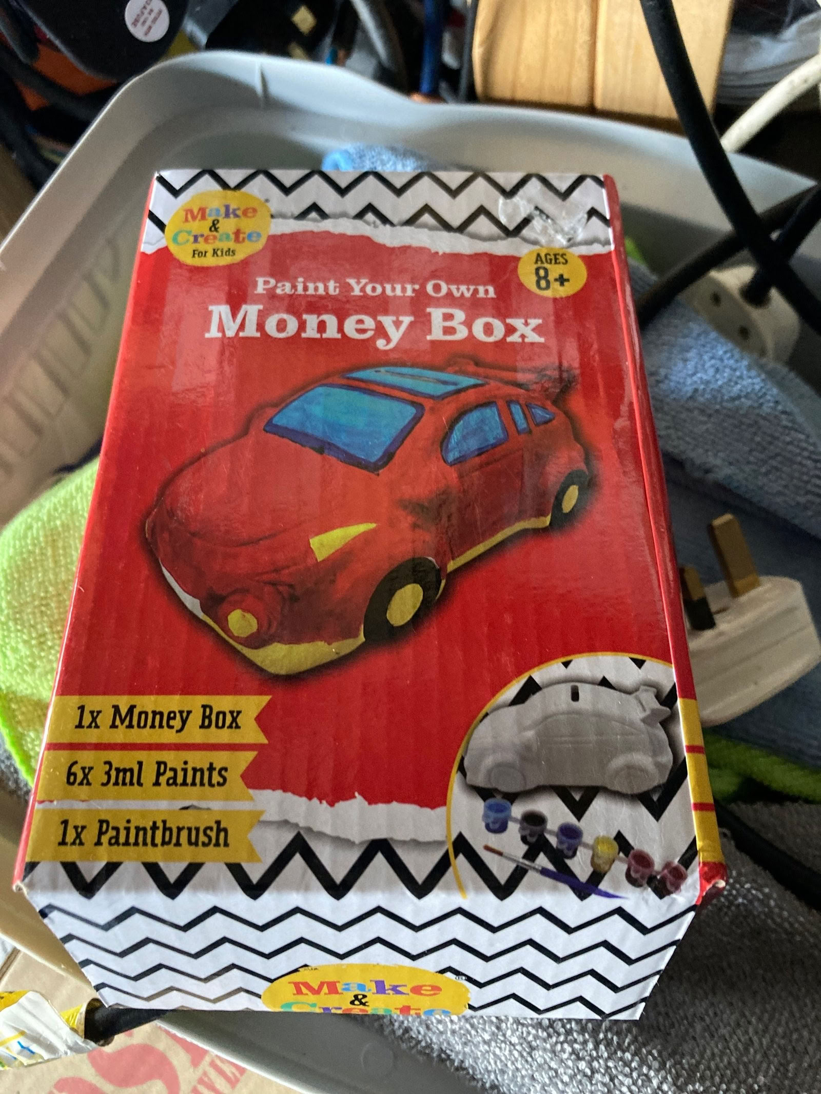Free: Paint your own money box car (Greasby CH49) - Wirral Freegle