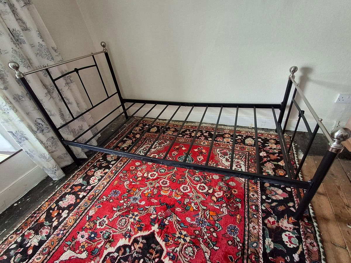 Free: Metal bed frame no mattress (Camborne Cornwall) - Camborne ...