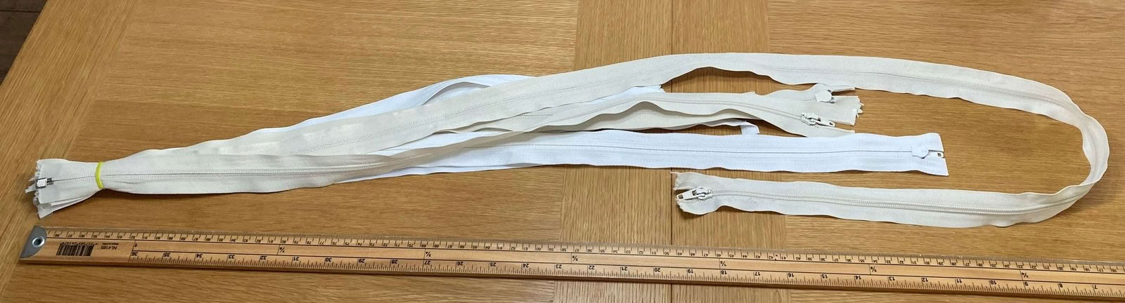 Free: 50 zips - closed end & open end - a couple really long ...