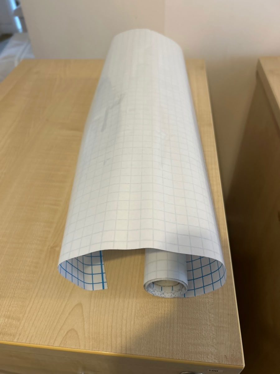 Free: Sticky back plastic roll (Greenfield CH8)
