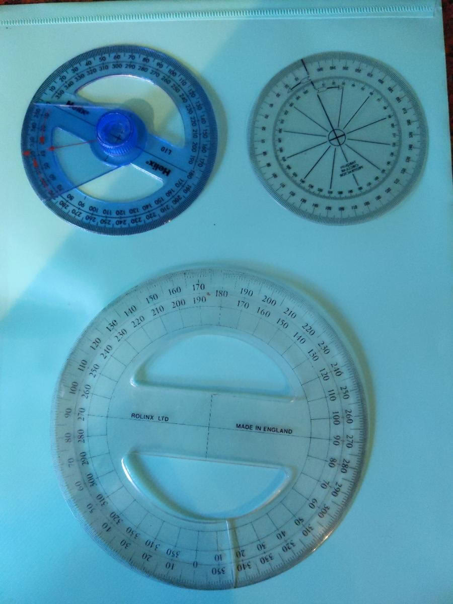 Free: Set squares and protractors (Staplehurst TN12)