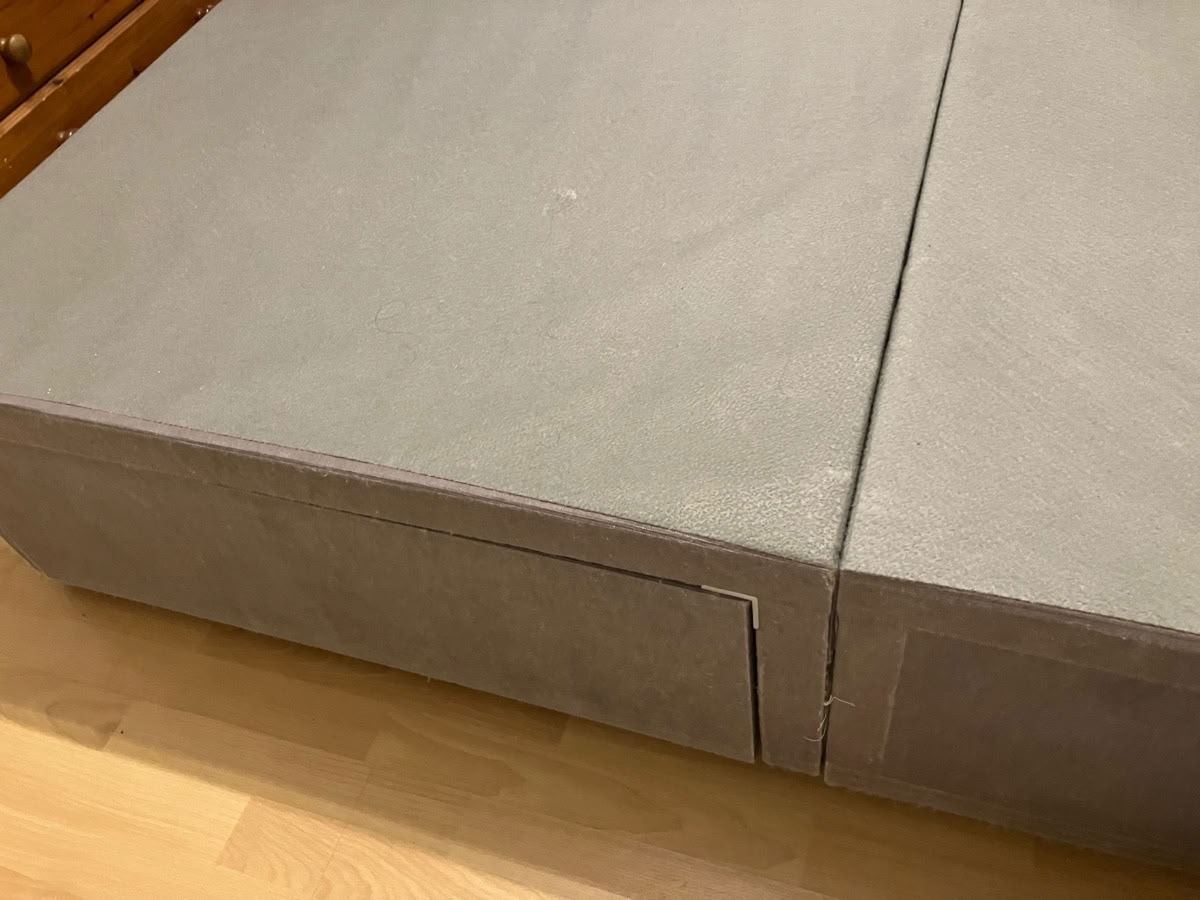 Free: Small double bed base (Headington)