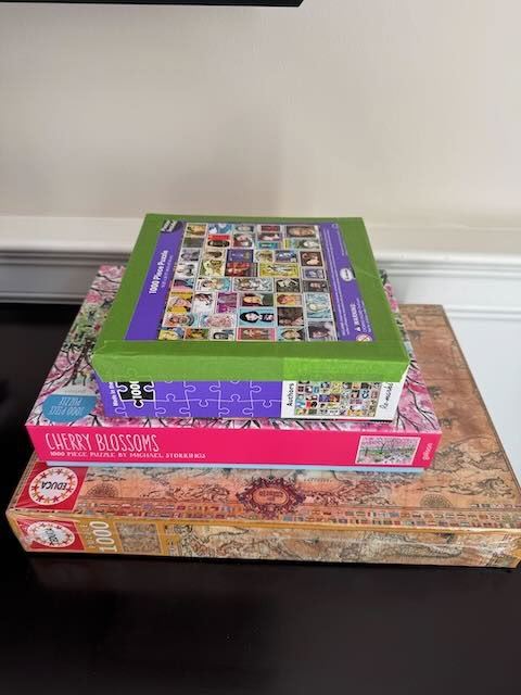 Free: Three complete jigsaw puzzles (Logan Circle area)