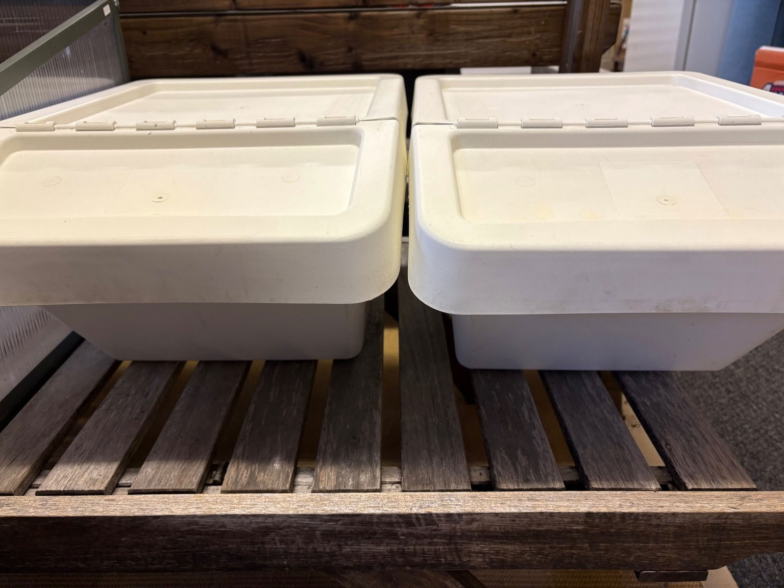Free: IKEA storage/recycle bins x2 (Starkholmes DE4) - Matlock Freegle
