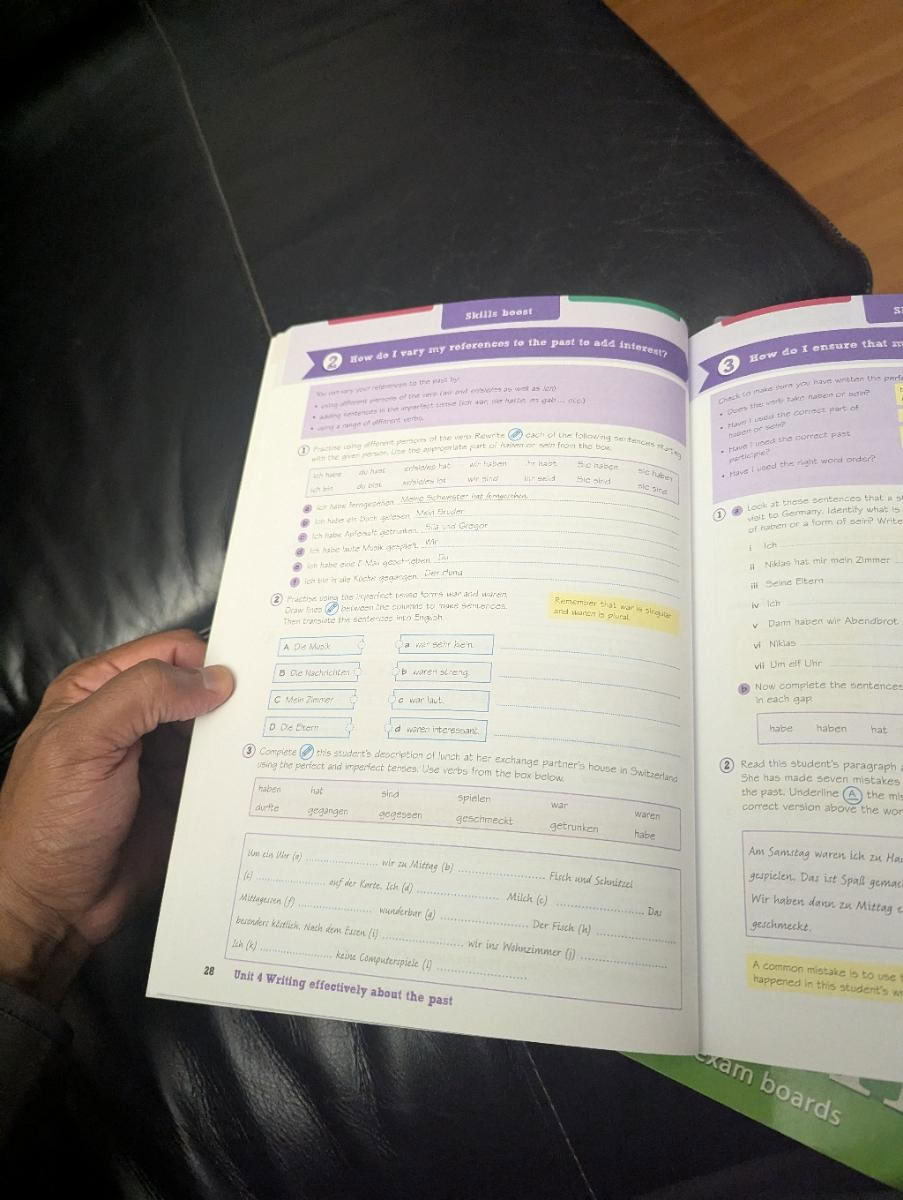 Free: German GCSE writing book (Dogsthorpe) - Peterborough Freegle
