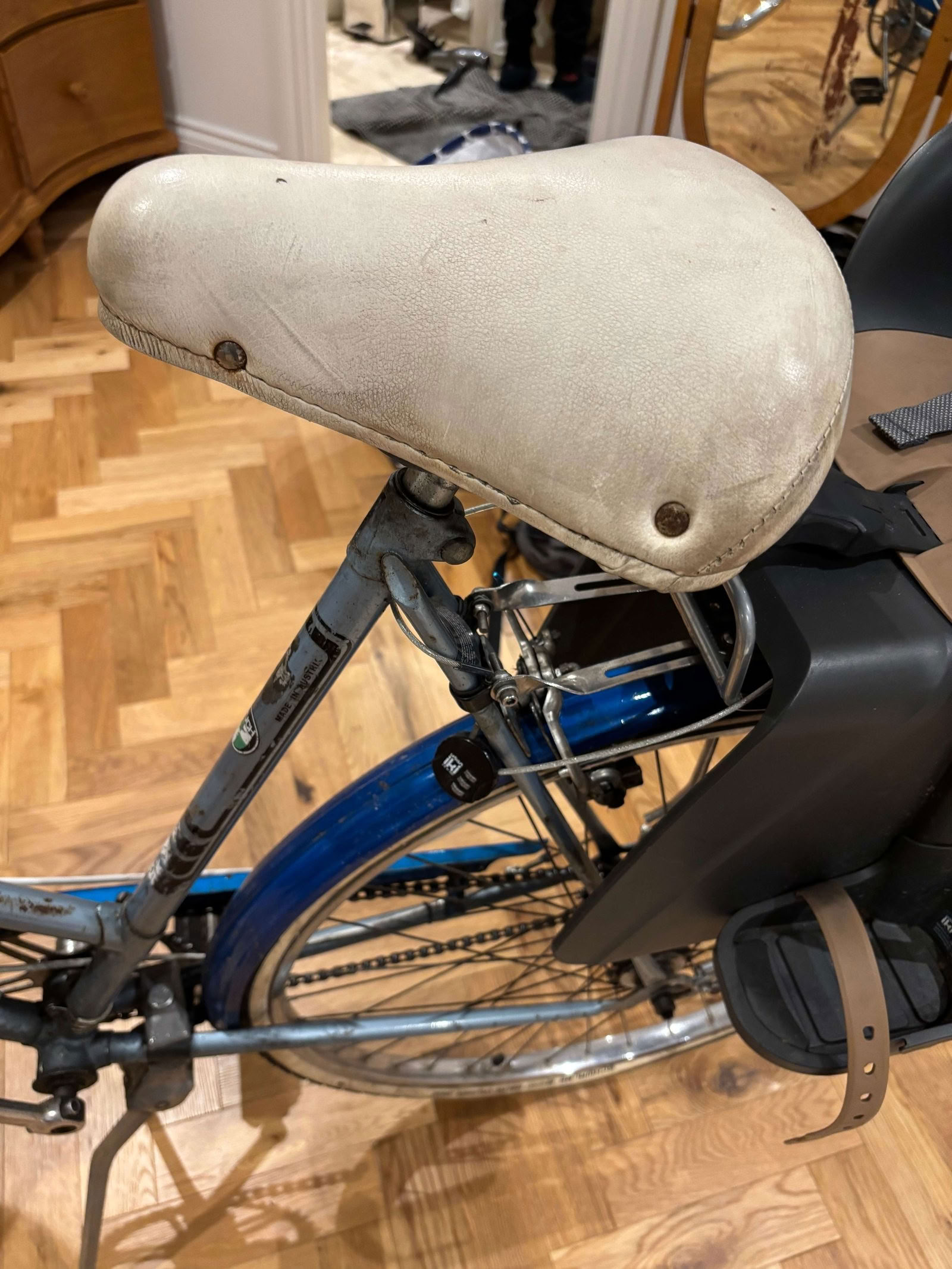 Free: Beloved Puch bike with child seat and basket (Bloomsbury WC1R ...