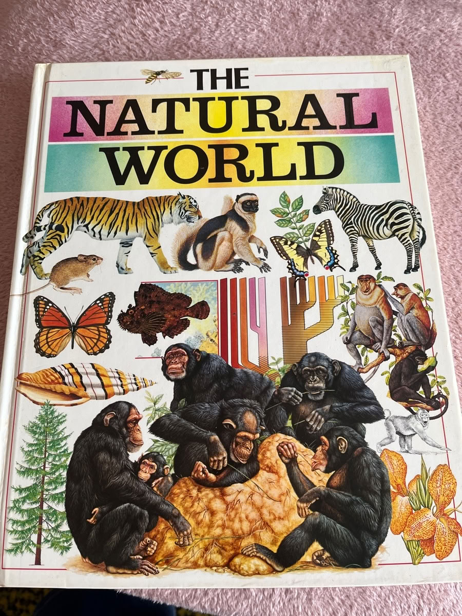 Free: hard back natural world book (SK1, central stockport)