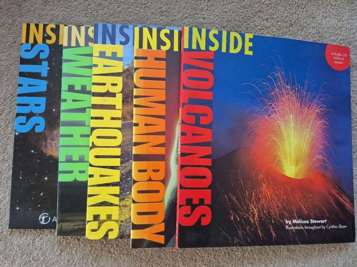 Free: Children's science book set (Purley, Surrey)