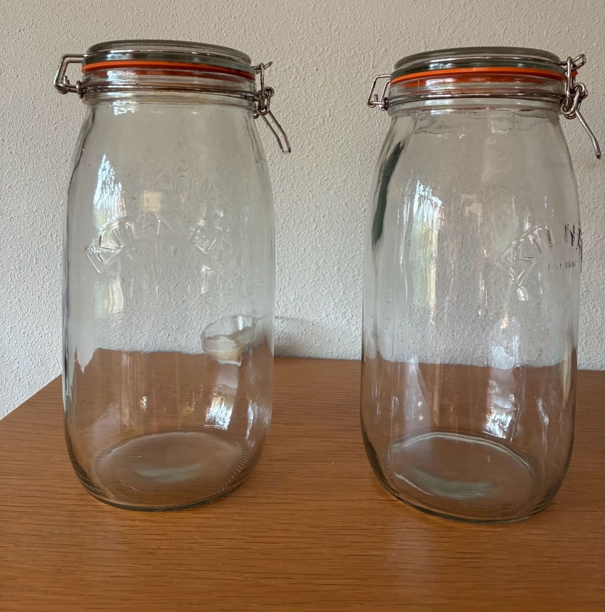 Free: Large Glass Sealing Jars (Rainier Valley/Brighton)