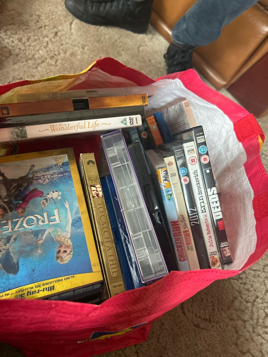 Free: Loads of dvds (Heswall)