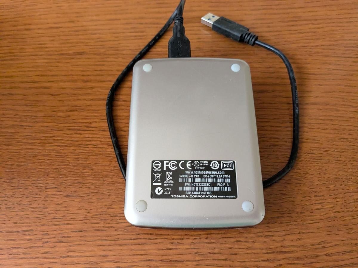 Free: SD Memory cards, external HDs (Cambridge Central Square)