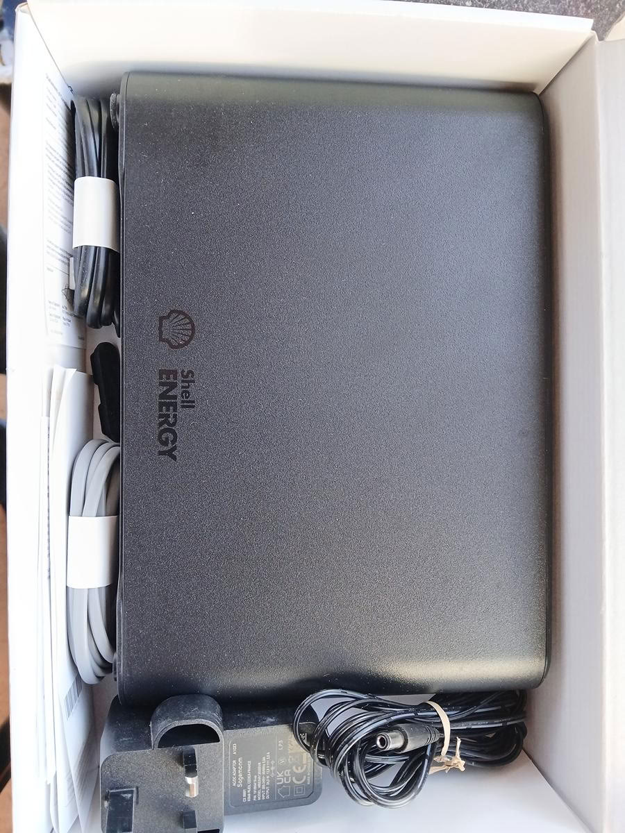 Free: Shell broadband wifi router (Dawlish EX7) - Newton Abbot Freegle