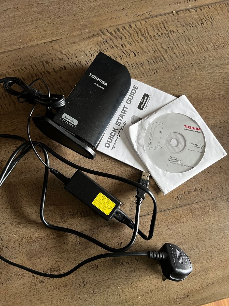 Free: Toshiba Dynadock New (RG22) - Eastleigh Freegle