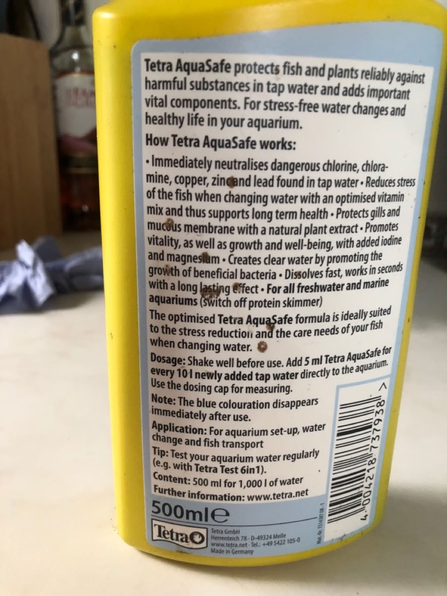 Free: Aqua safe for aquarium (SE6) - Southwark Freegle
