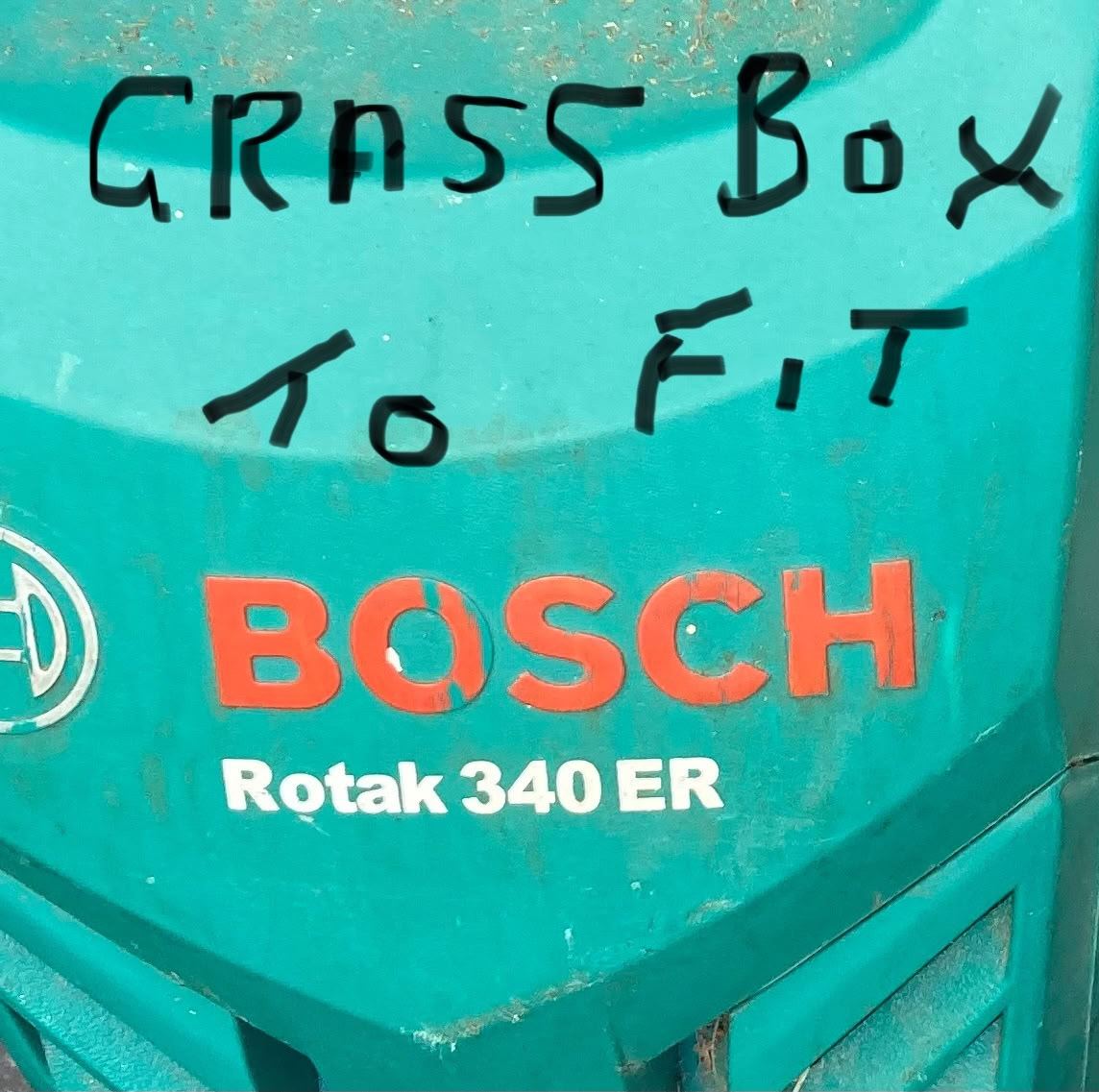 Free: grass box to fit bosch lawnmower (Aberthin, Cowbridge CF71 ...