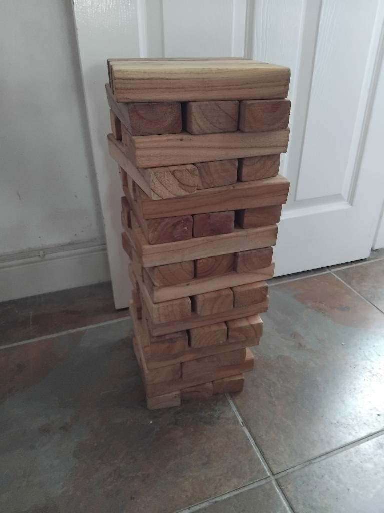 Free: Jenga game (Bridgend CF31) - Bridgend Freegle