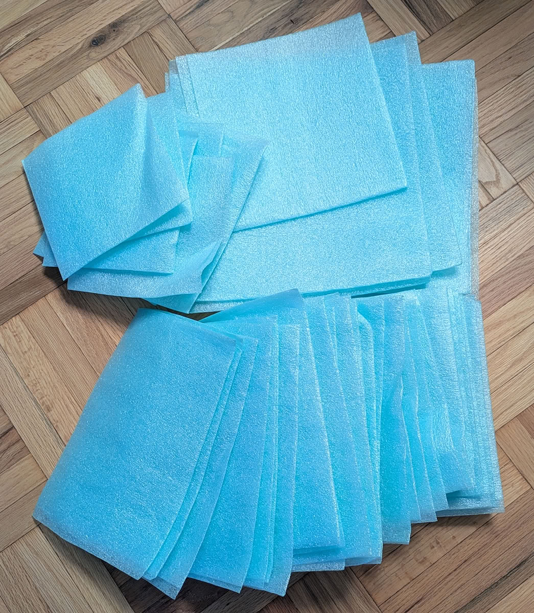 Free: Dish packing kit: foam sleeves, box (UWS 72nd St Station)