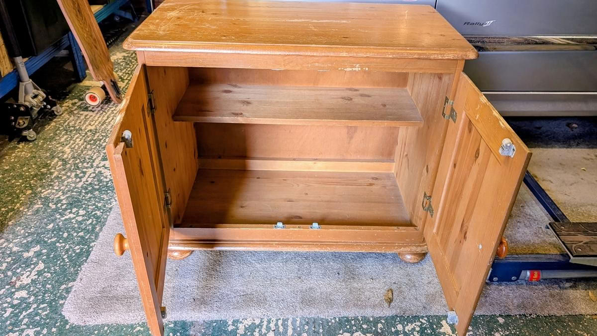 Free: Pine Cabinet (Hill Head, PO14 2)