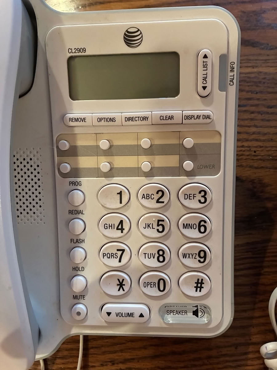 Free: 3 landline phones (Park-Monroe Neighborhood)