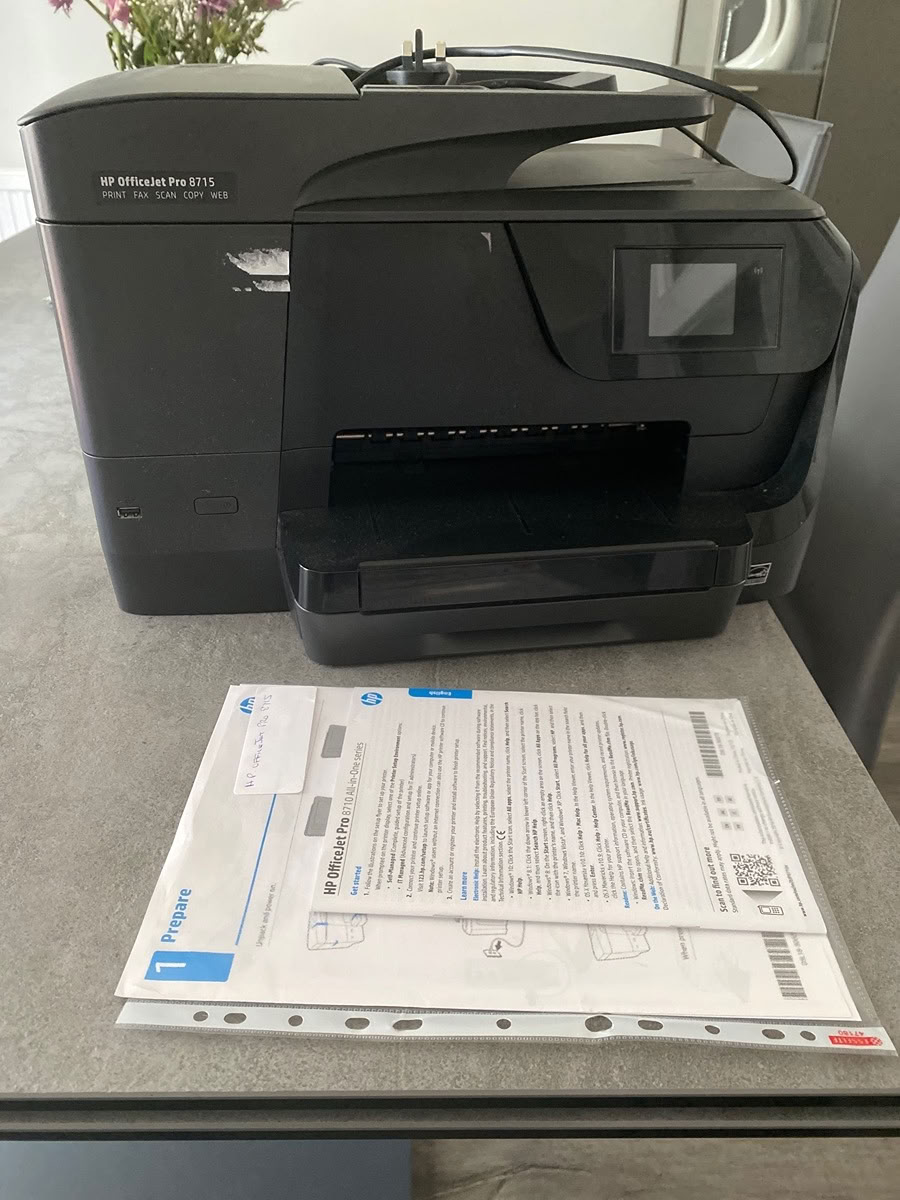 Free: HP Officejet Pro 8715 (Frimley .. paddock hill) - Camberley ...
