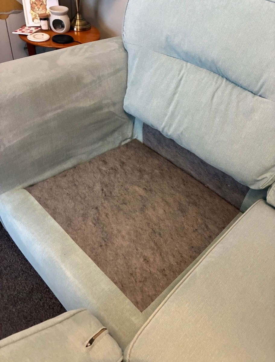 Free: 2 seater sofa, duck egg blue (Calow S44)