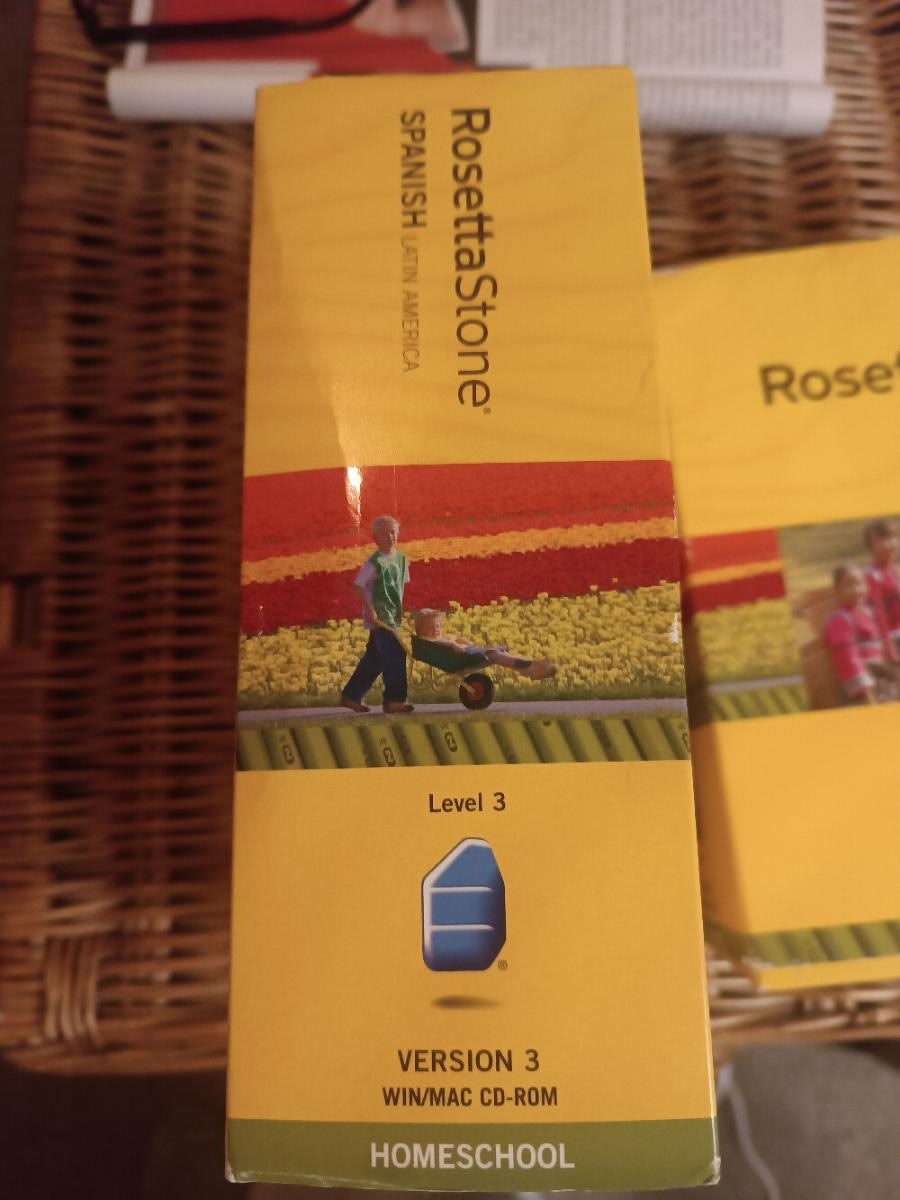 Free: Rosetta Stone Spanish Lessons (Hanwell W7) - Hounslow Recycle