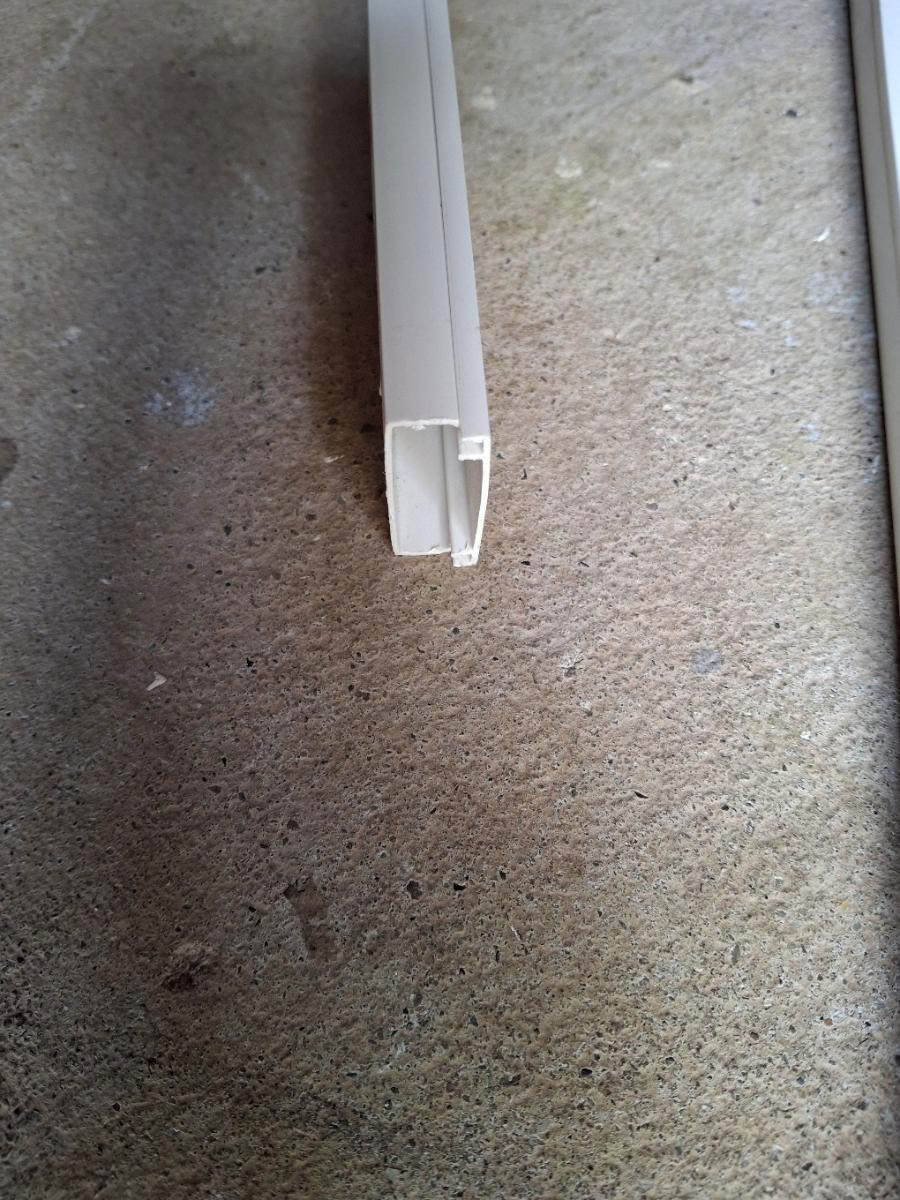 Free: White cable trunking/conduit (NG10 Fields Farm Estate) - Ilkeston ...