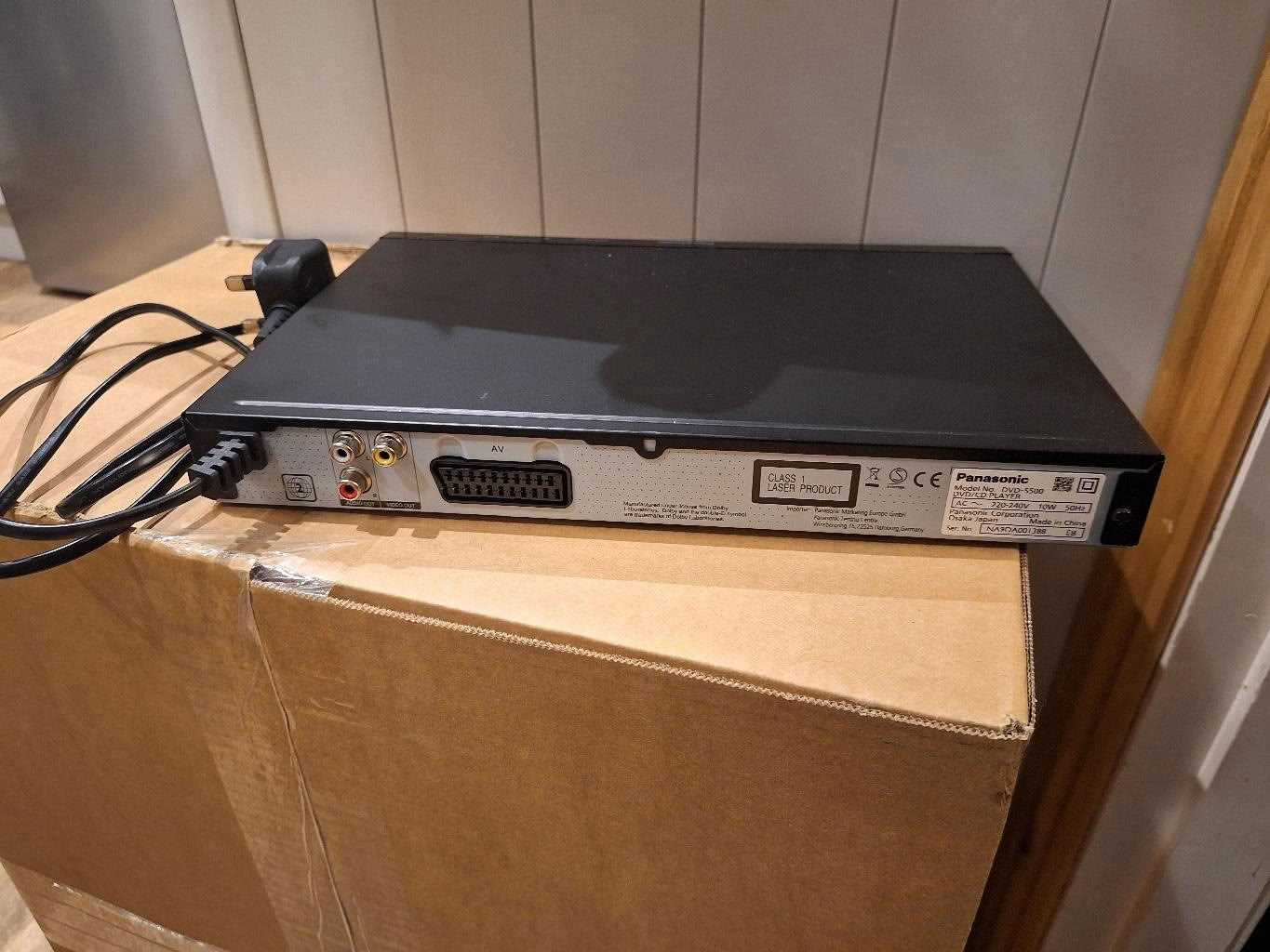 Free: Panasonic SCART DVD Player (Pickering YO18) - Ryedale Freegle