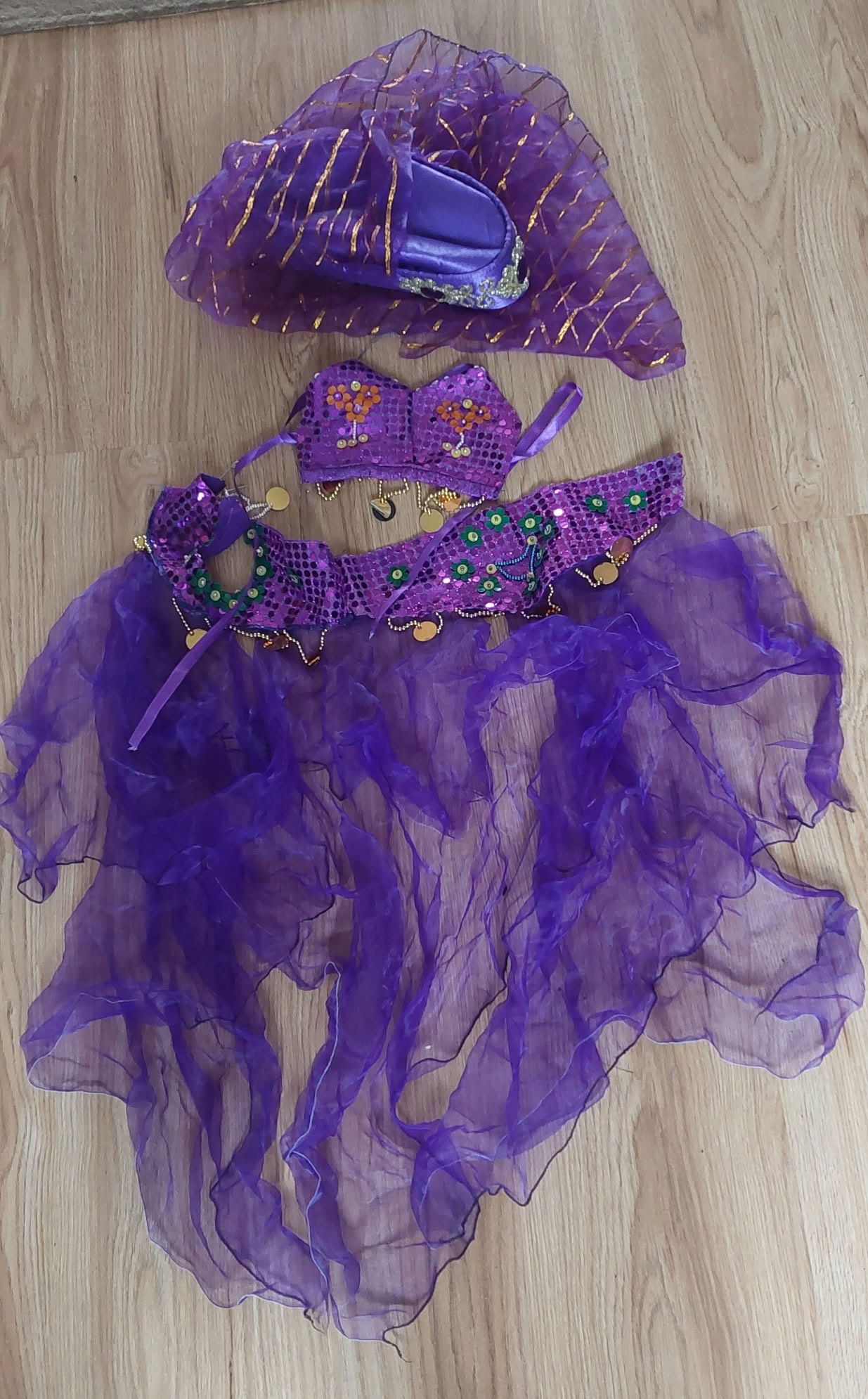 Free: Fancy dress belly dancer outfit (Ham, TW10)