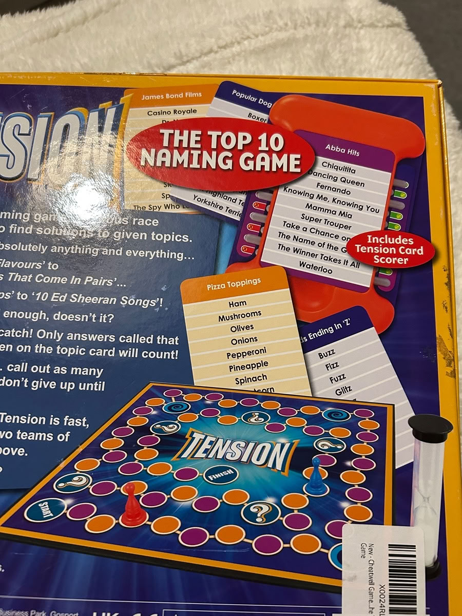 Free: Tension board game (ware SG12)