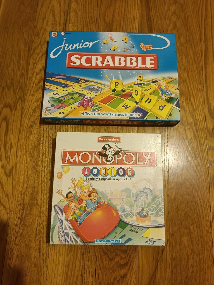 Free: Junior Scrabble/Junior Monopoly (Wateringbury ME18) - Maidstone ...