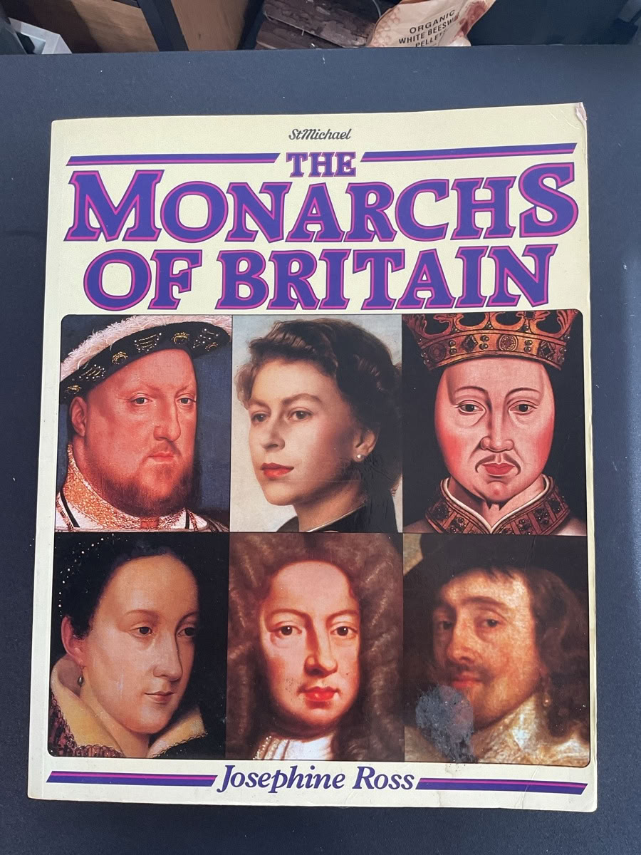 Free: Monarchs of Britain Book (RG30 Tilehurst)
