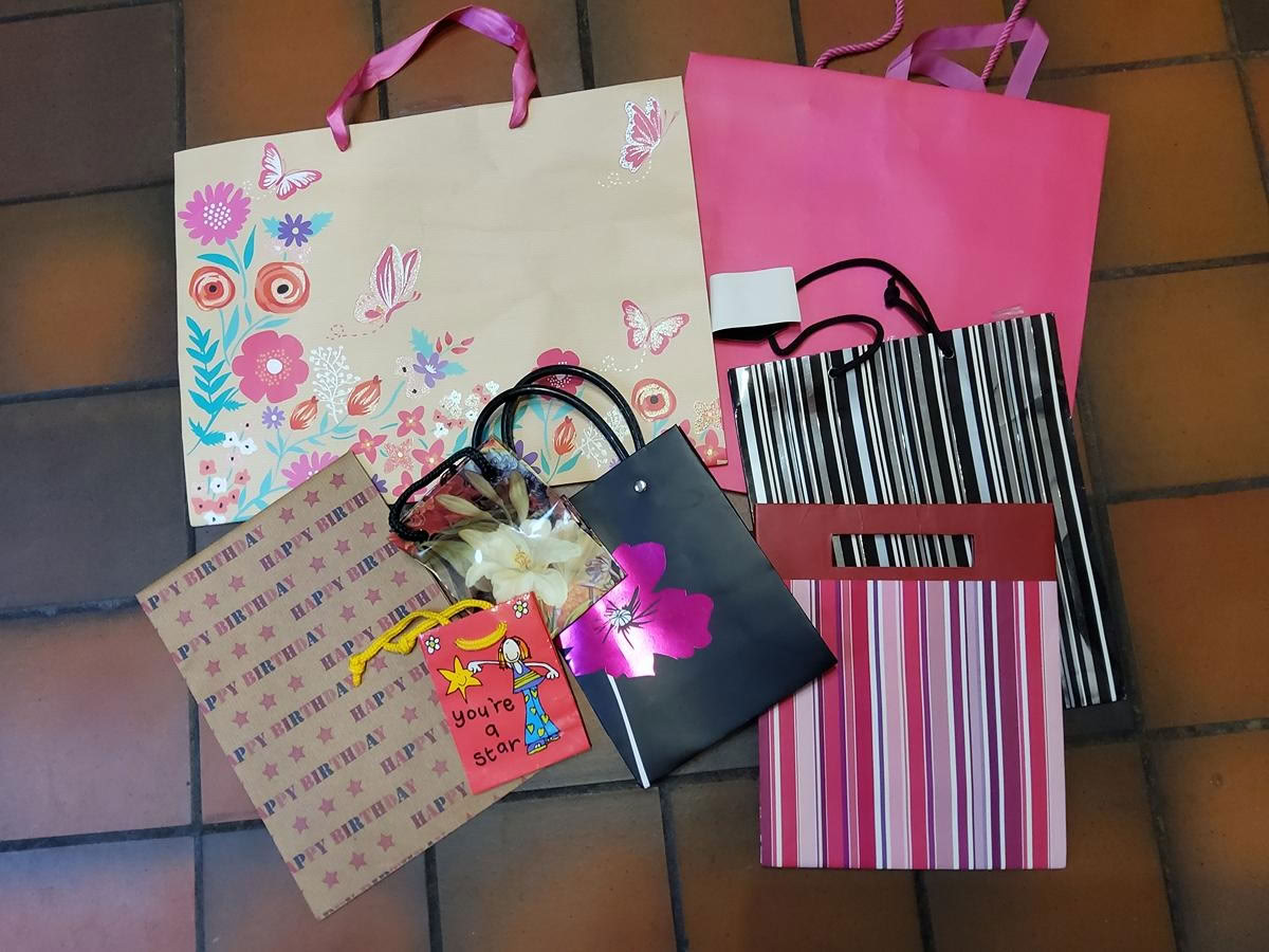 Free: Gift bags and birthday wrapping (Cherry Orchard)