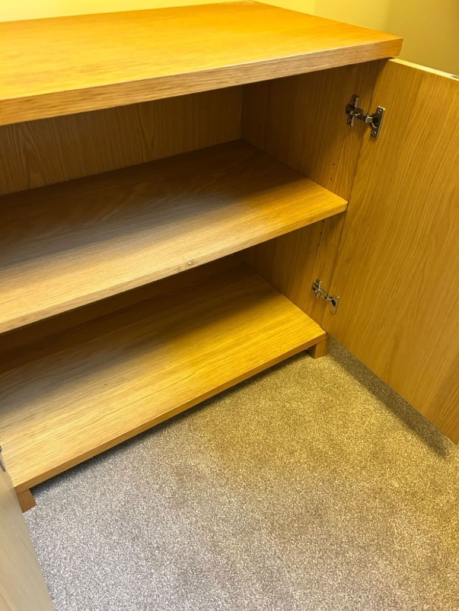 Free: Light wooden shelf unit (Near Kew Gardens, Richmond)