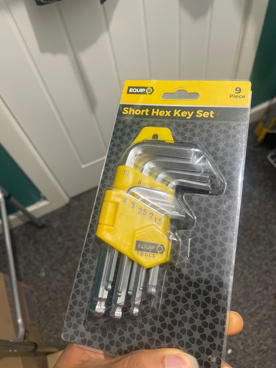Free: Allen Keys (West Road, Newcastle. NE4)