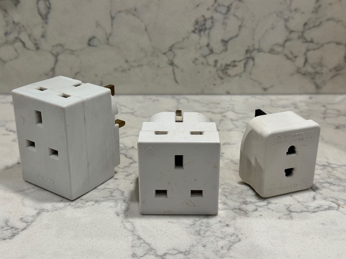 Free: 2 x 3-way plug adaptors + 2-pin (Rowlands Castle PO9) - Havant ...