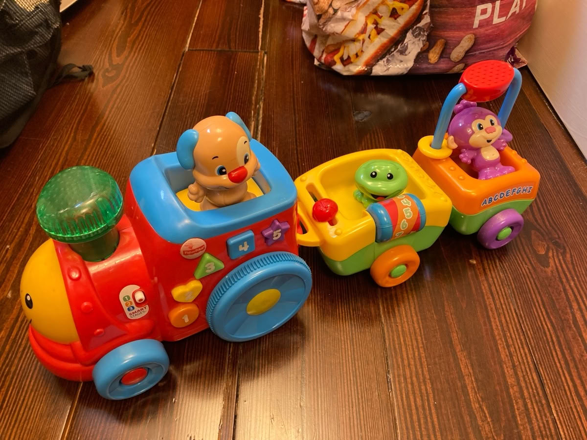 Free: Fisher price train toy (Downtown Frederick)
