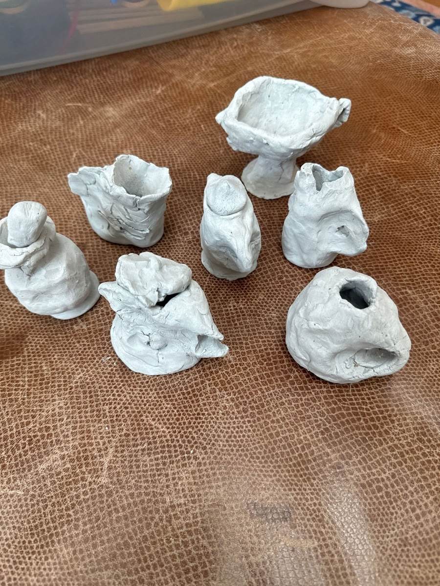 Free: Unfired Clay Sculptures (Fiesta gardens)