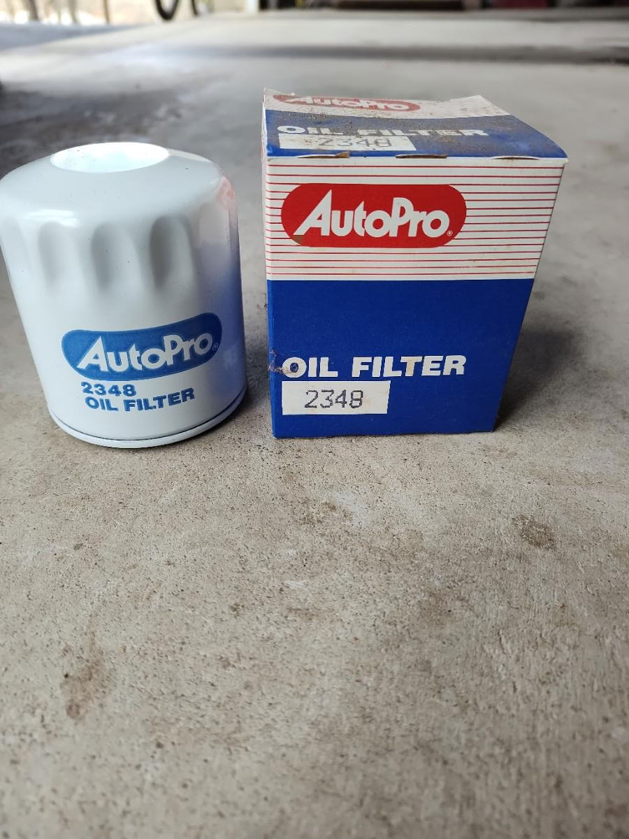 Free: New Auto Pro Oil filter (Town of Woodbury Orange County)