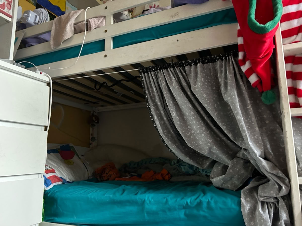 Free: White bunk bed (Parkside SK7) - Stockport Freegle