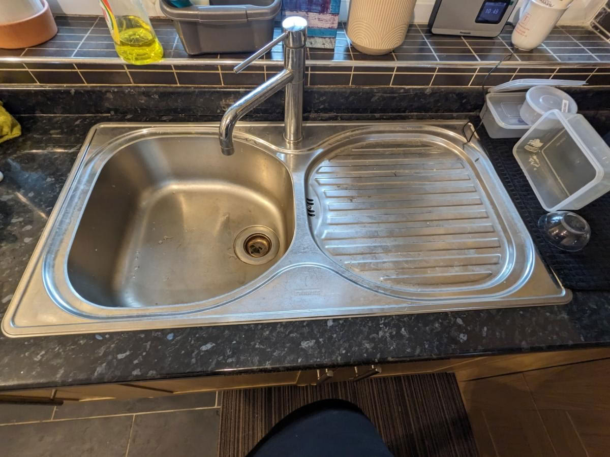 Free: Stainless steel kitchen sink (Tingley, Leeds/wakey WF3 ...